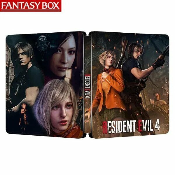 Resident Evil 4 Remake Final Edition Steelbook FantasyBox(Только стальной корпус, без диска с игрой)