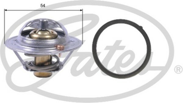 Термостат GATES TH41782G1 HYUNDAI Solaris/i10/i30/i20, KIA Ceed/Sorento, NISSAN Juke/Qashqai 1.2-3.5 02->