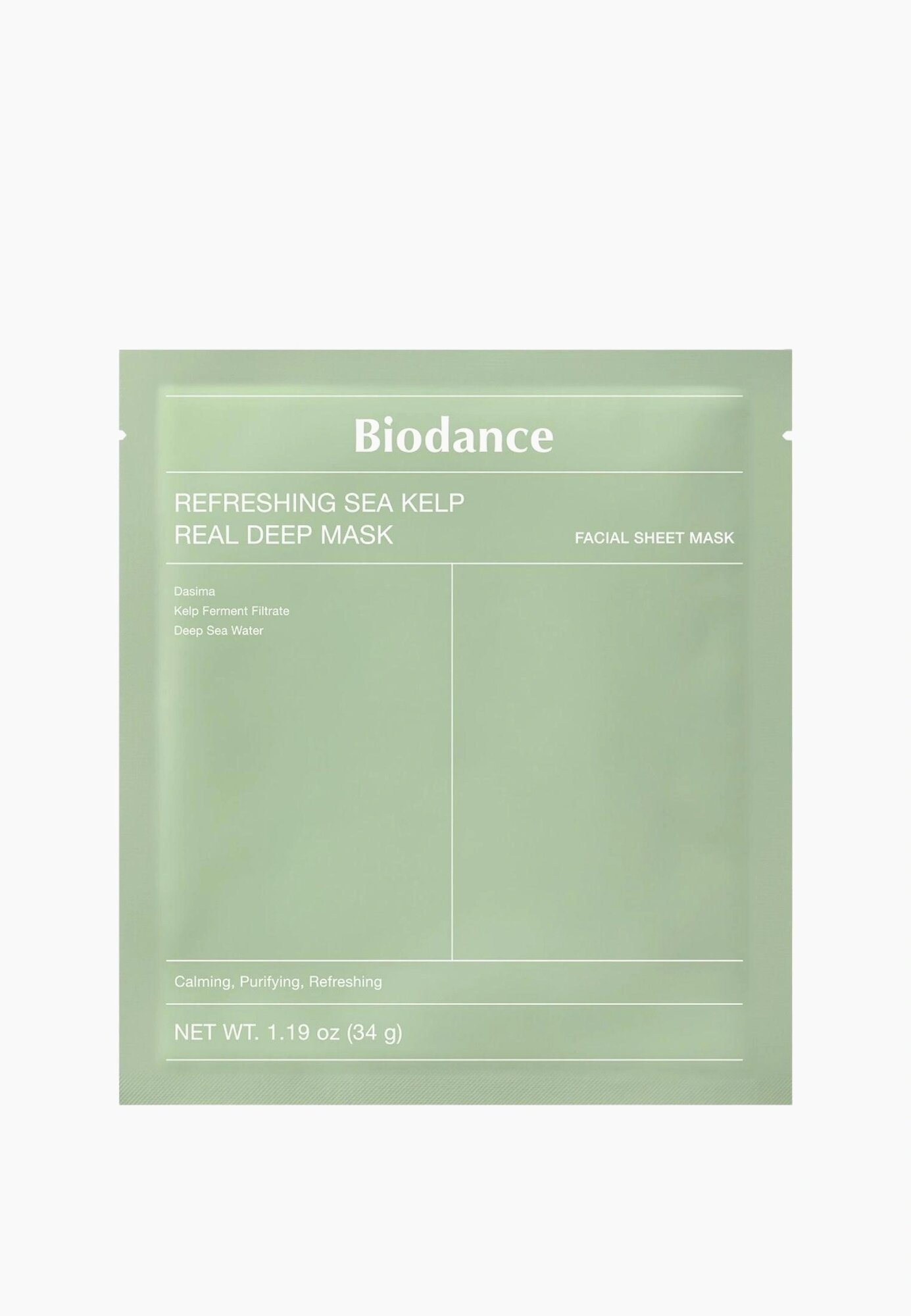 Biodance Маска для лица гидрогелевая 34 г