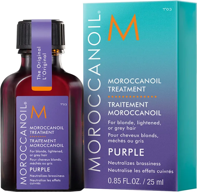 Moroccanoil Масло восстанавливающее с фиолетовым пигментом 25 мл Treatment Purple 25 3g