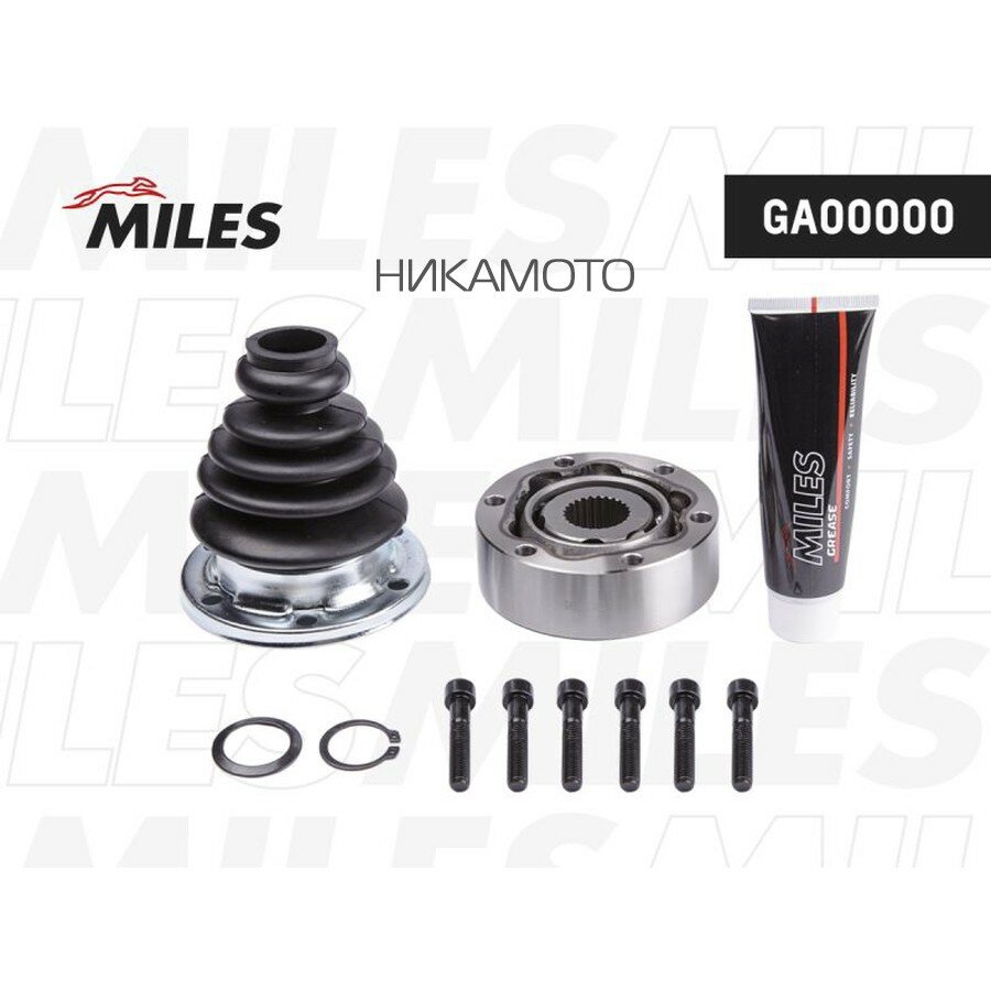 MILES GA00000 ШРУС наружный/внутренний FORD GRANADA/SCORPIO 1.7-2.9 77-94 (GKN 302238) GA00000
