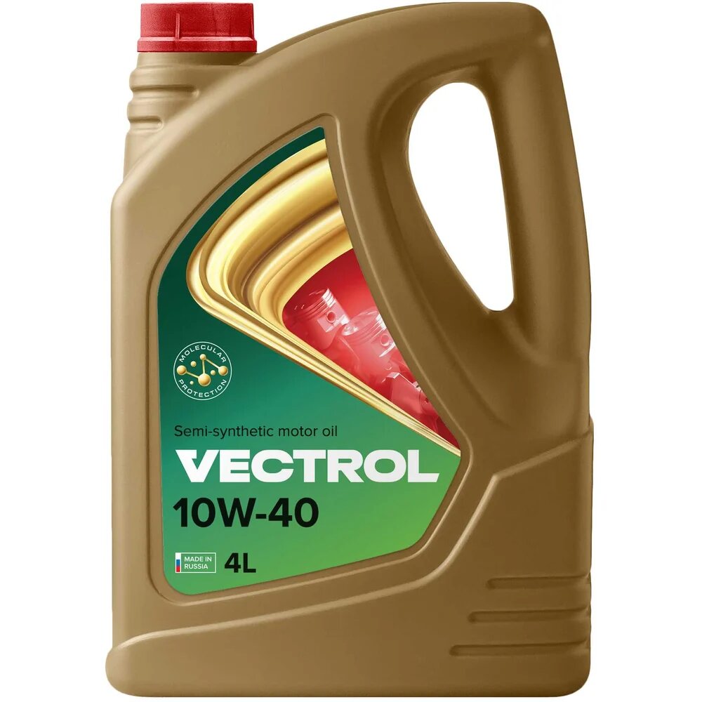 Полусинтетическое моторное масло VECTROL 10w40 SG/CD 4 л ve3003