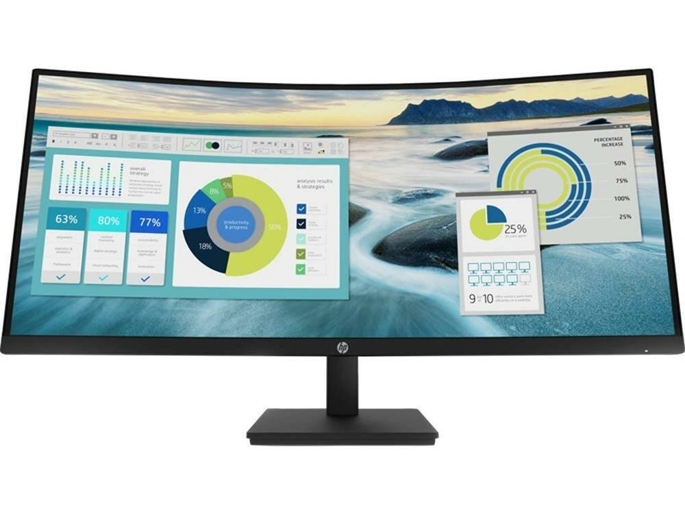 Монитор HP 34" P34hc G4 черный VA 21:9 HDMI матовая HAS 250cd 178гр/178гр 3440x1440 DP 2K USB 10.51кг
