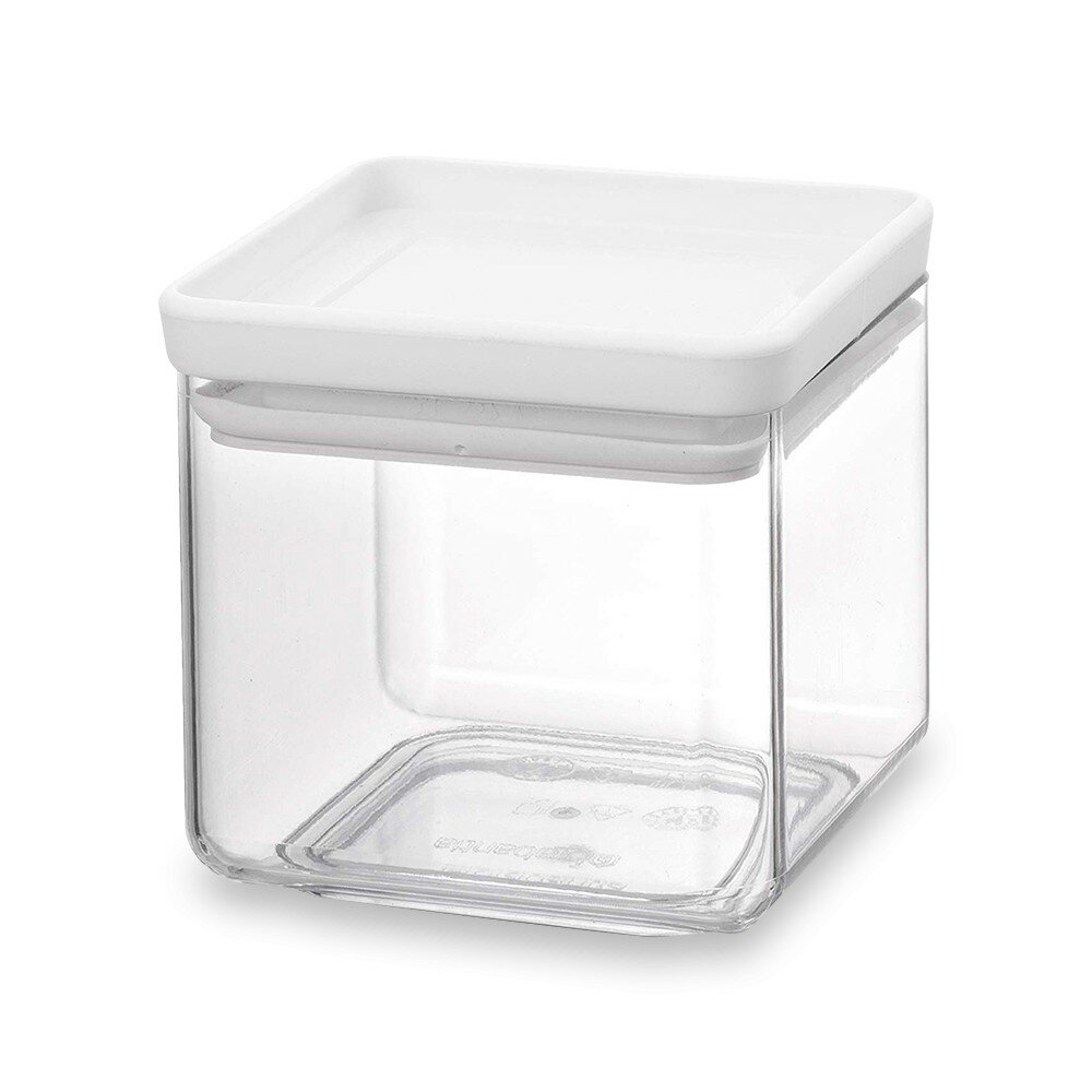 Контейнер BRABANTIA Tasty+ B122446, для сыпучих продуктов, светло-серный, пластик, 0.7 л