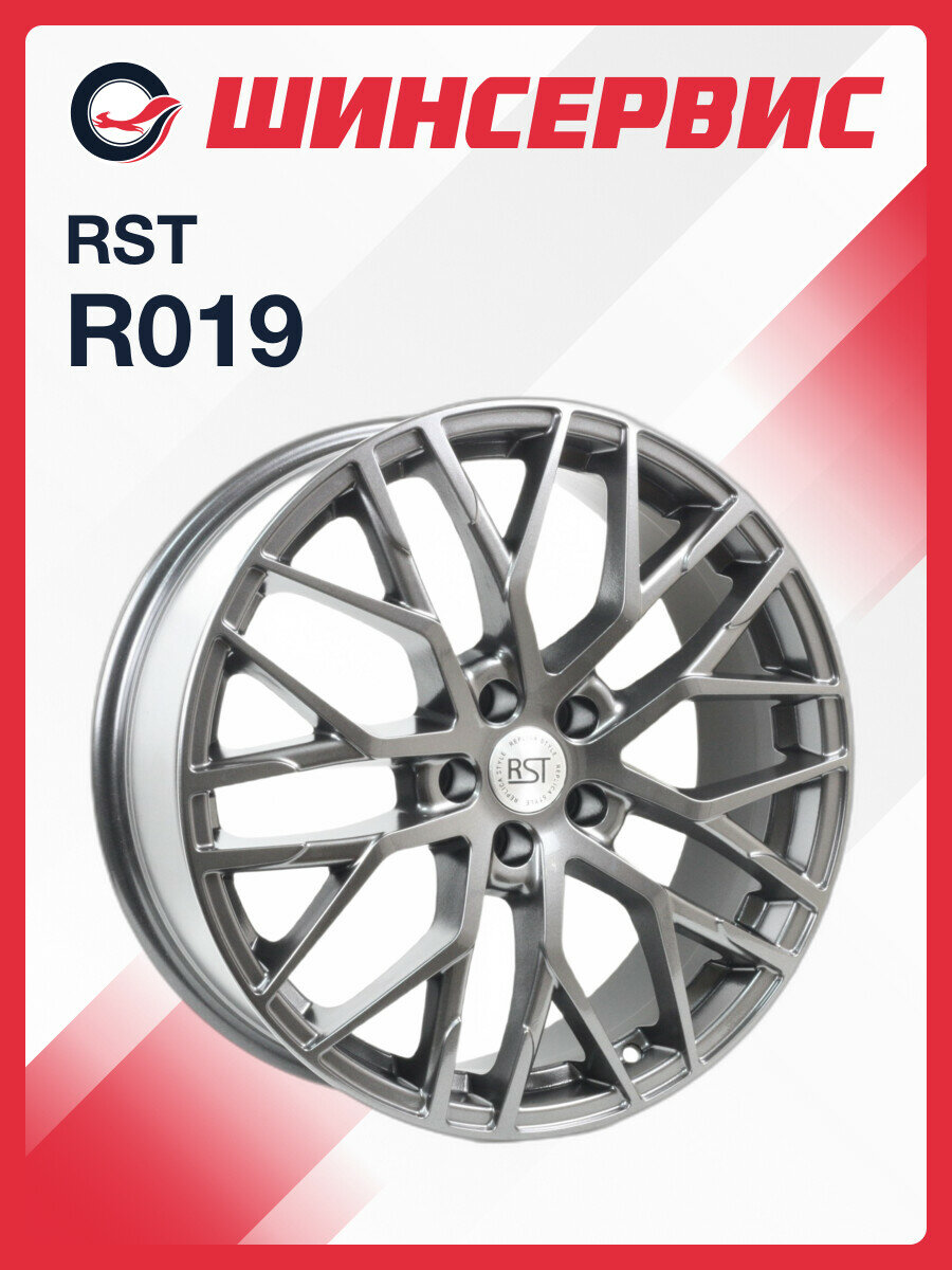 Литой колесный диск RST R019 R19.0x7.5J 5x108.0 ET46.00 ЦО63.40 для автомобиля