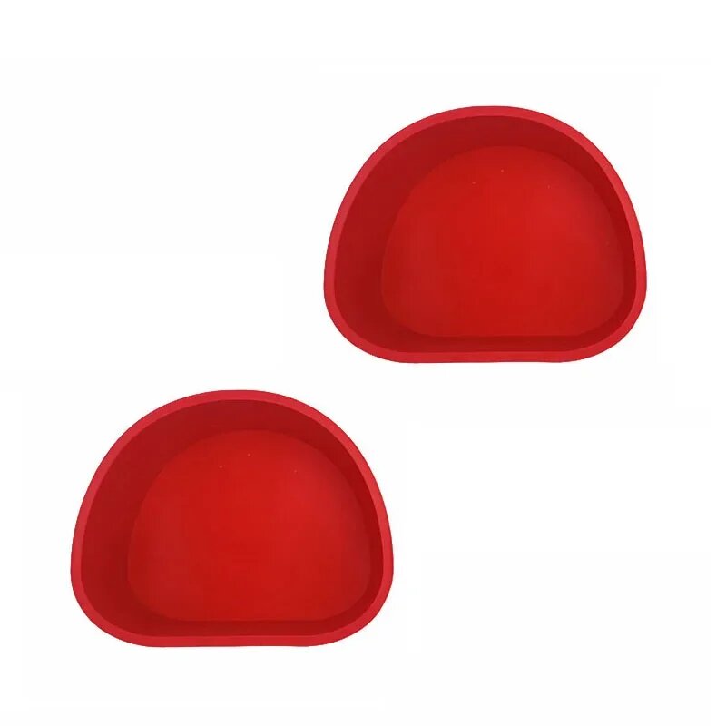 GOEK Силиконовые модели зубов 2 шт, красный/синий Red