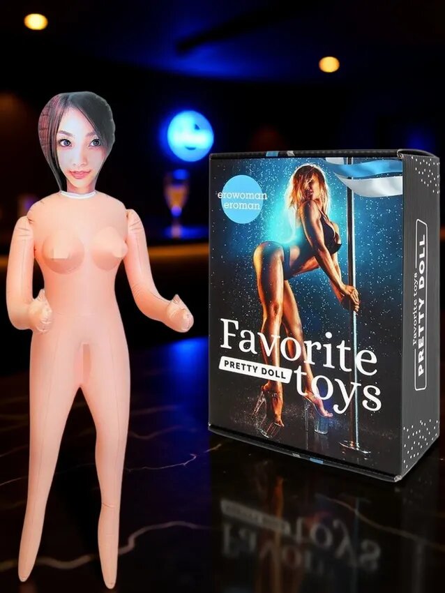 Секс-кукла Erowoman Dreamgirl, поливинилхлорид, имитация вагины, женской груди, сквозной тоннель