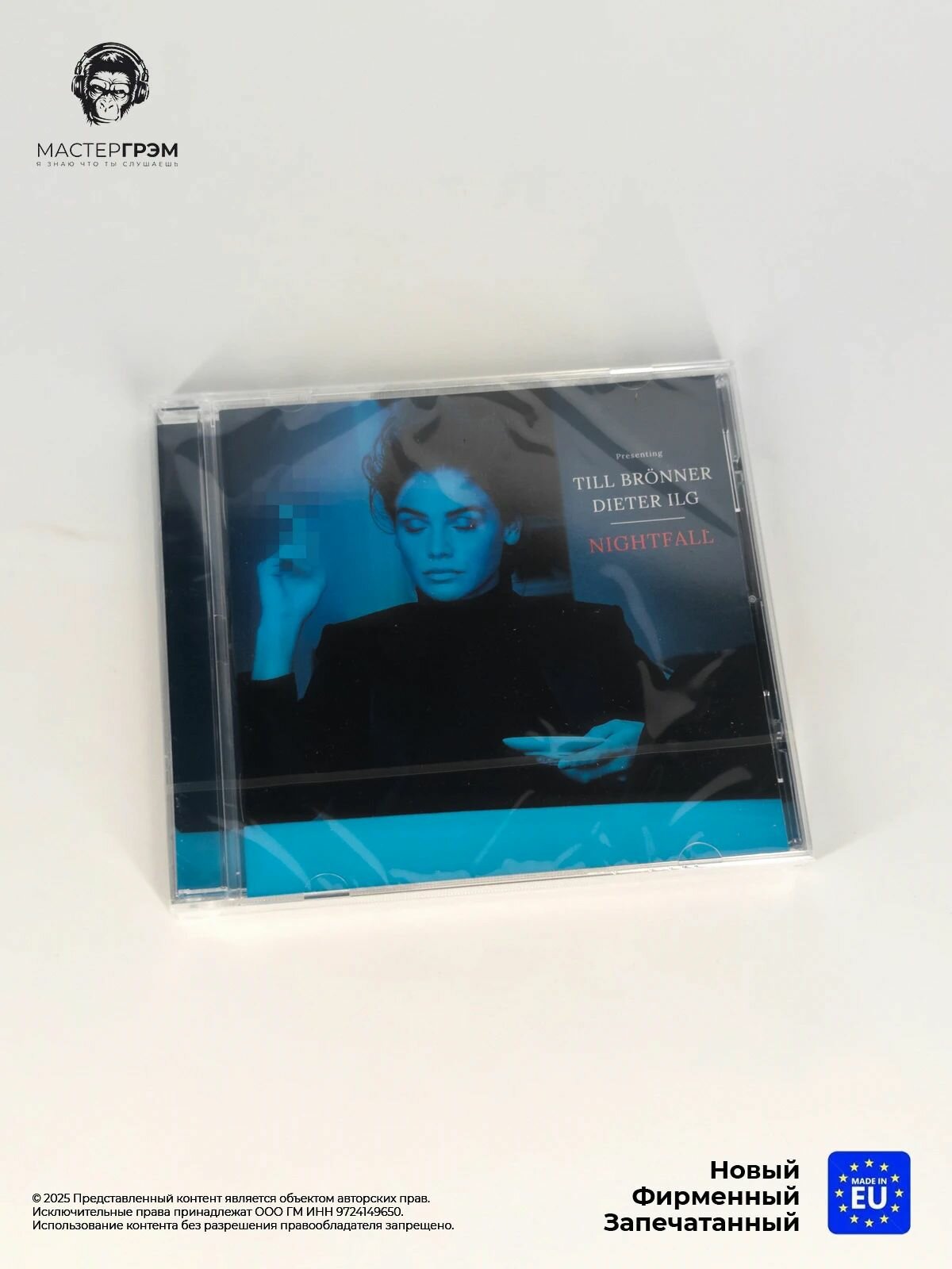 Till Bronner & Dieter Ilg - Nightfall (CD) 2018 Masterworks, Jewel Фирменный аудио диск