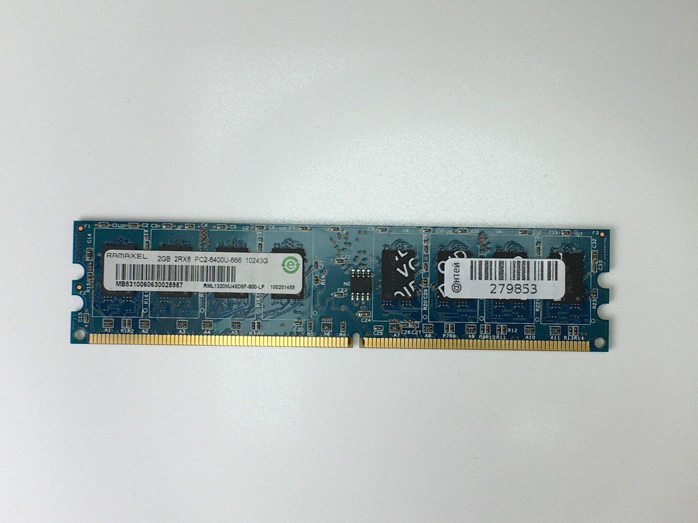 Оперативная память DIMM DDR2 2Gb PC-6400 Ramaxel RML1320MJ48D8F-800-LF