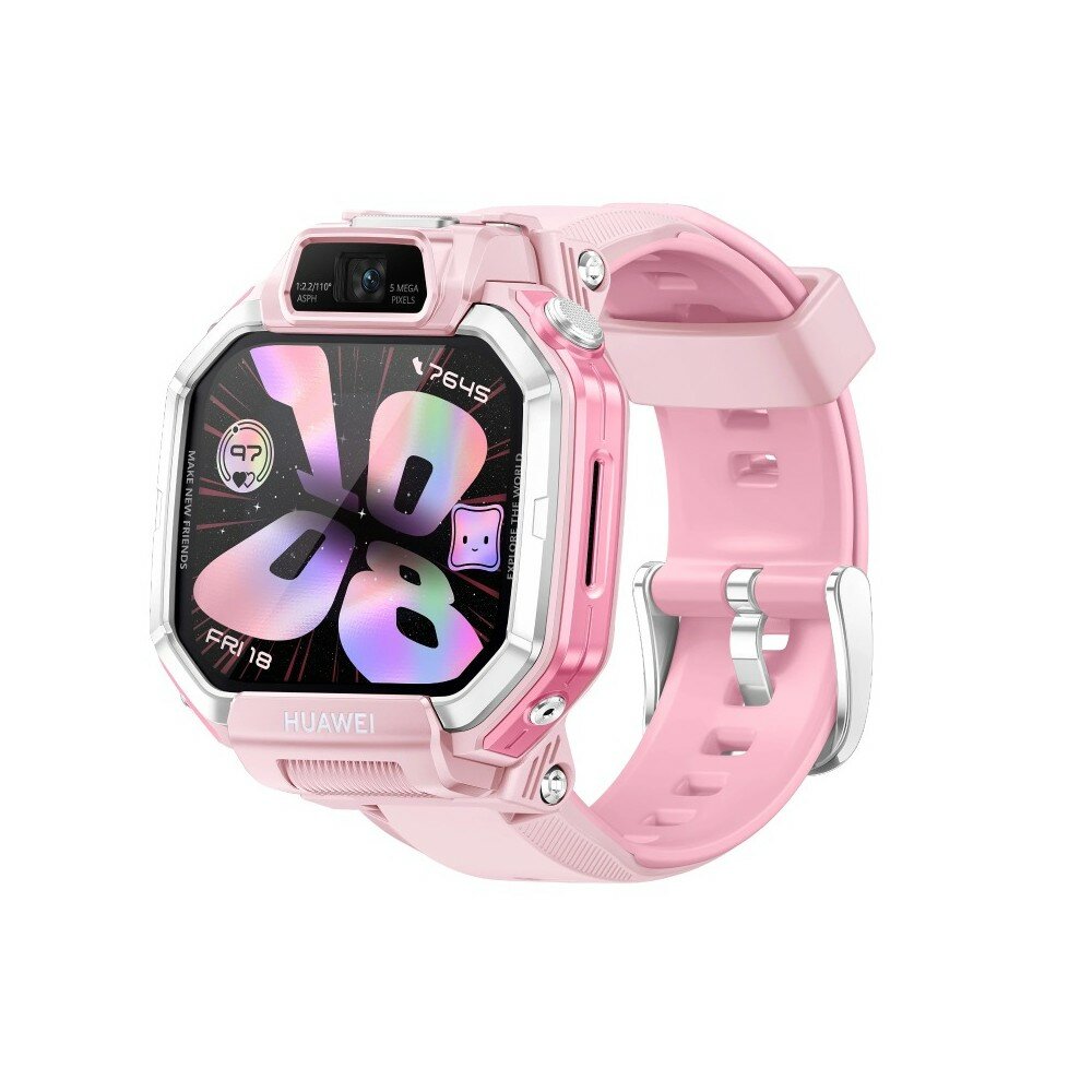 Смарт-часы Huawei WATCH KIDS X1, AMOLED, розовый (55020JAM)