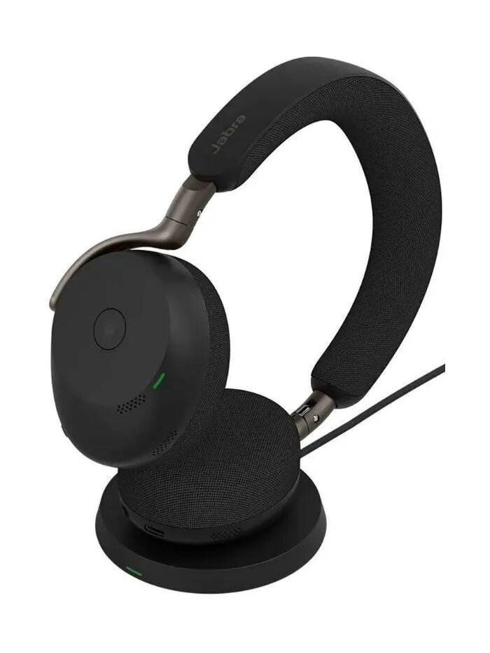 Гарнитура беспроводная Jabra Evolve 3 75 MS 37599-999-989 Link390a, black, WLC chrg