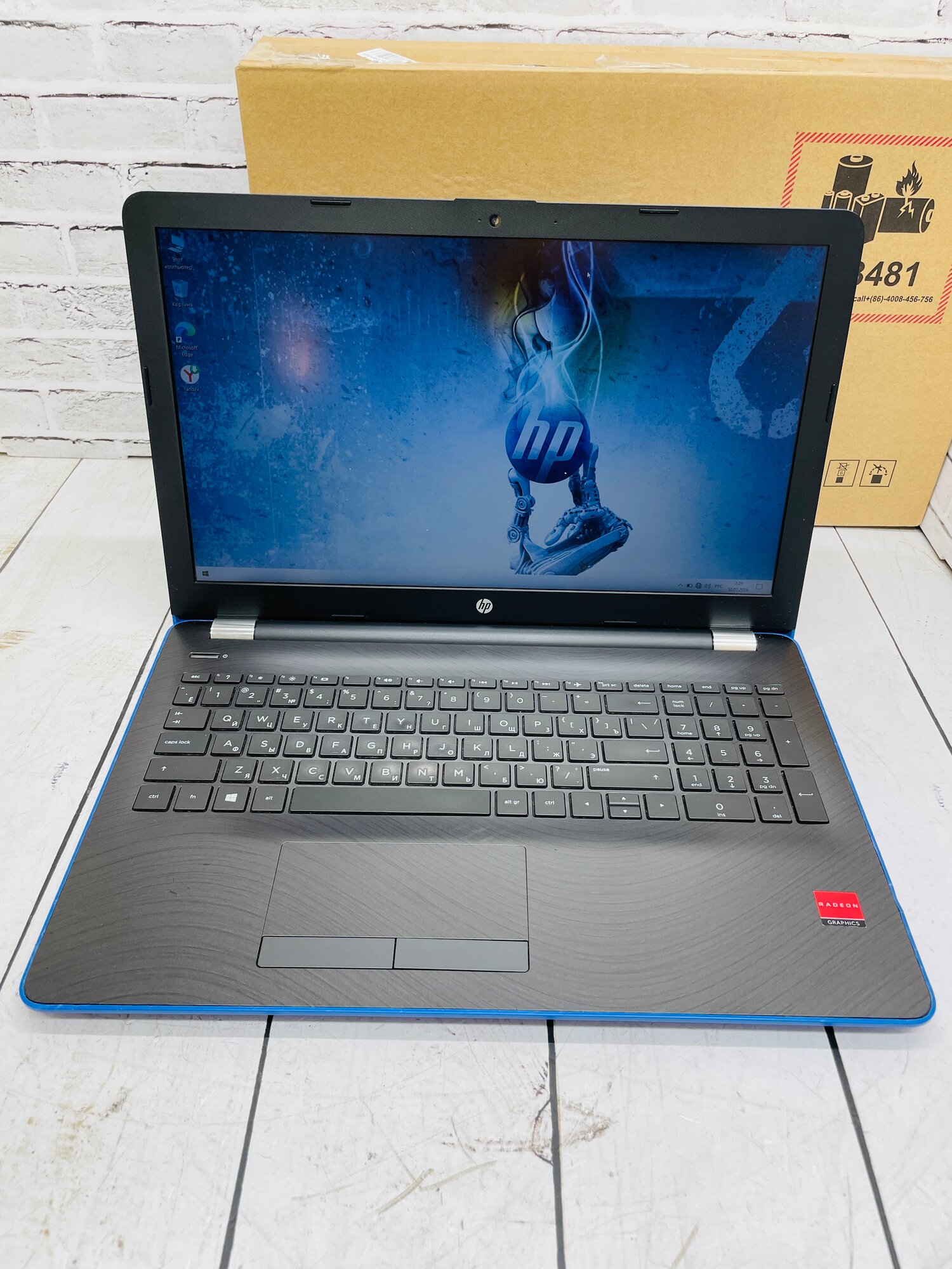 Игровой ноутбук 15,6, HP 15-bw065ur, AMD A10 9620, 4 Gb DDR4, 500 Gb HDD, Radeon 535Dx