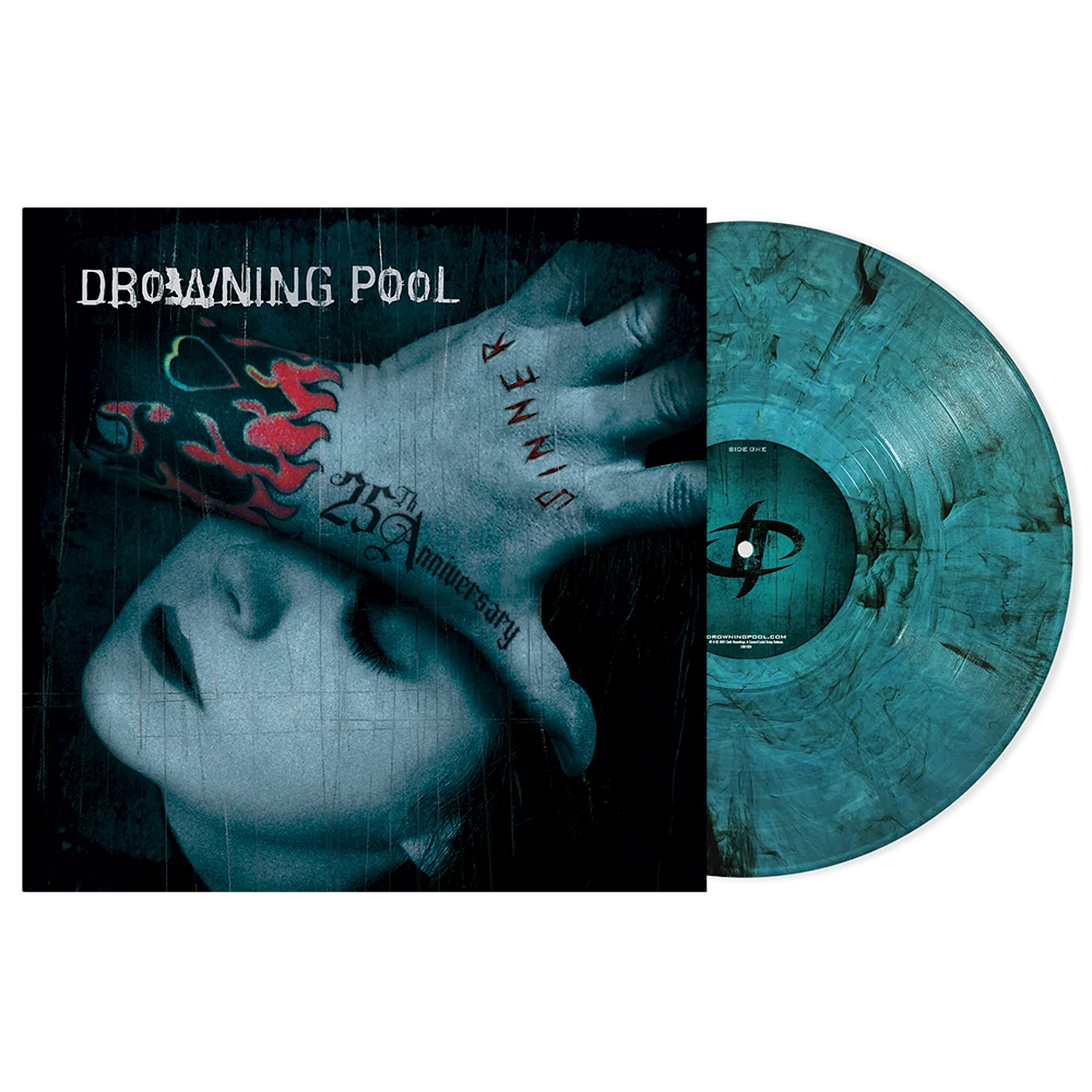Drowning Pool – Sinner (Limited Anniversary Blue Ink Swirl Vinyl)