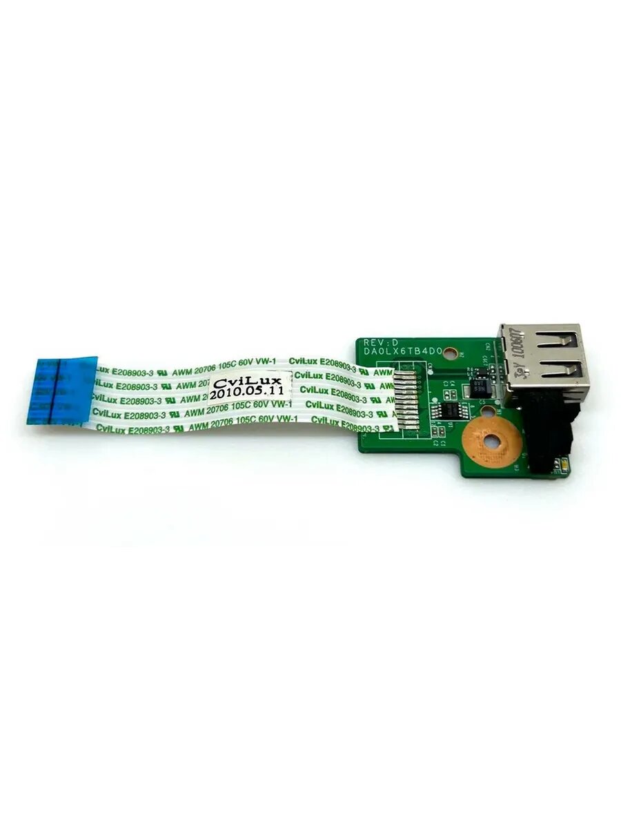 Плата разъема USB для ноутбука HP Pavilion dv6-3056er