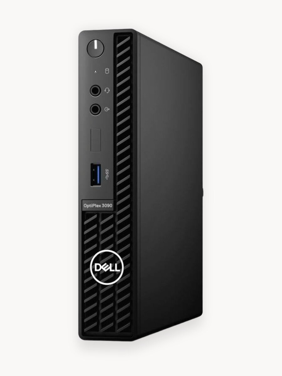 Системный блок DELL OptiPlex 3090 Micro BTX 3090-9318, i3-10105T/8GB/256GB SSD/W10 Pro+W11 Pro license/k+m