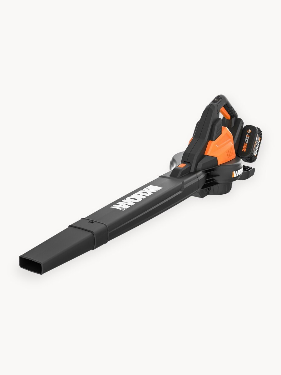 Аккумуляторный пылесос / воздуходувка бесщеточный WORX WG583E, 40В, 4Ач х2, ЗУ 2А x2, коробка