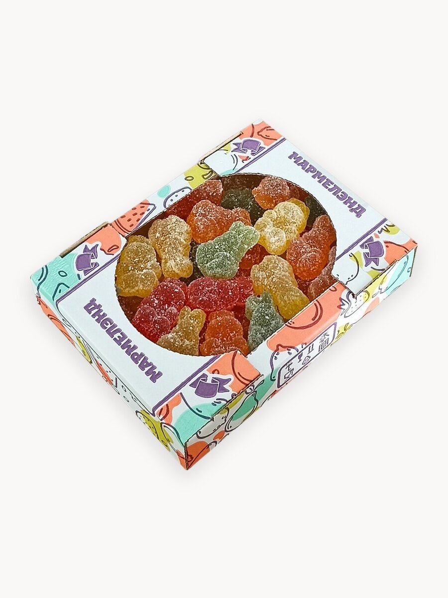 Мармелад желейный формовой "Лесное ассорти" 500г