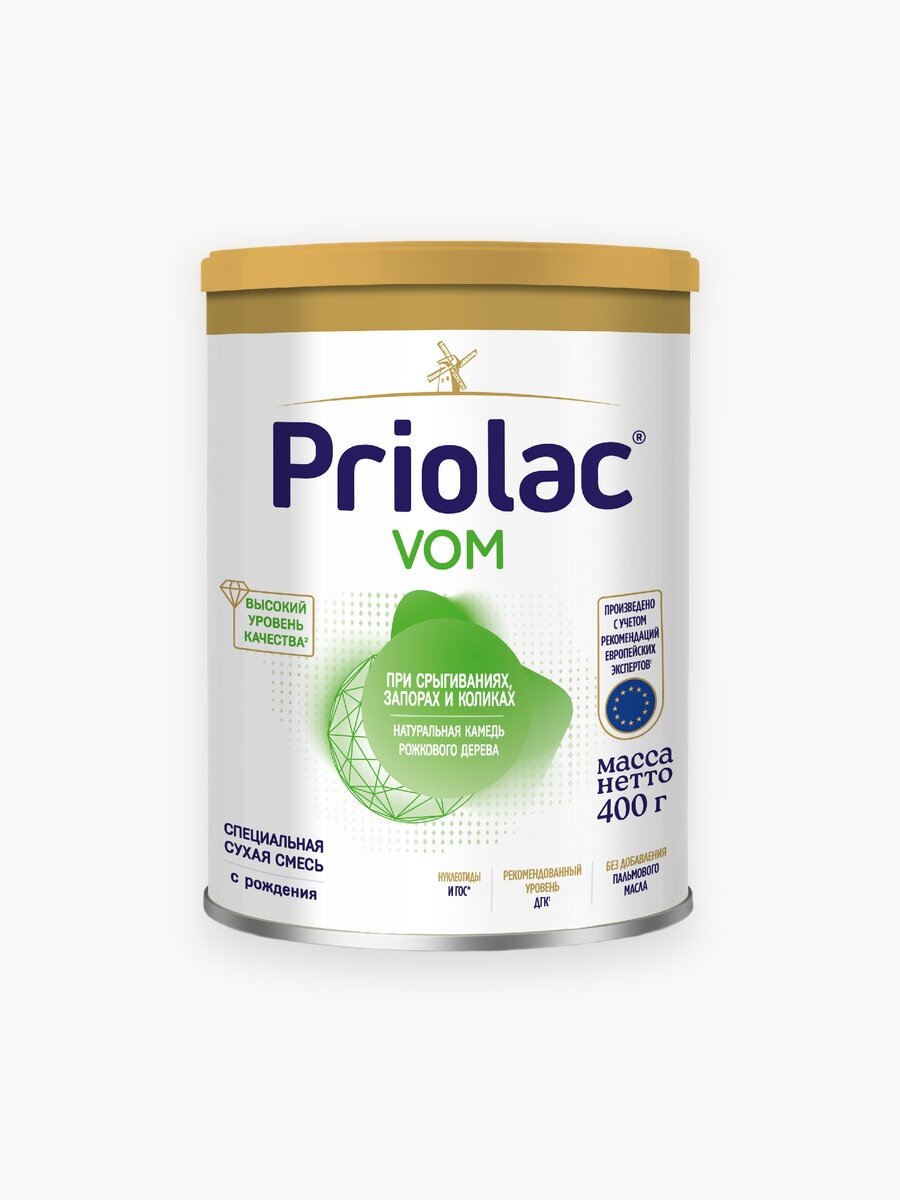 Cмесь специализированная Priolac (Приолак) VOM, с рождения, 400 г