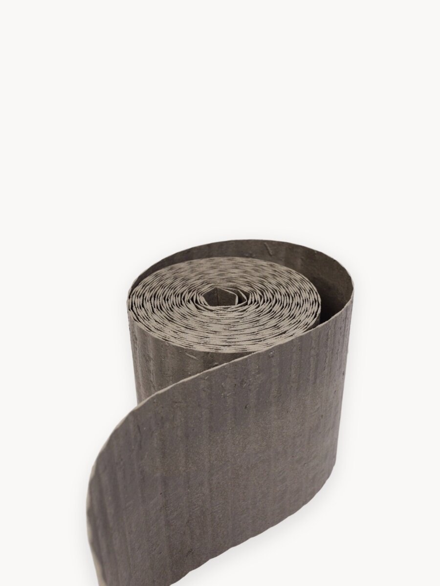 Бордюрная лента садовая 30см, длина рулона 10м, серый