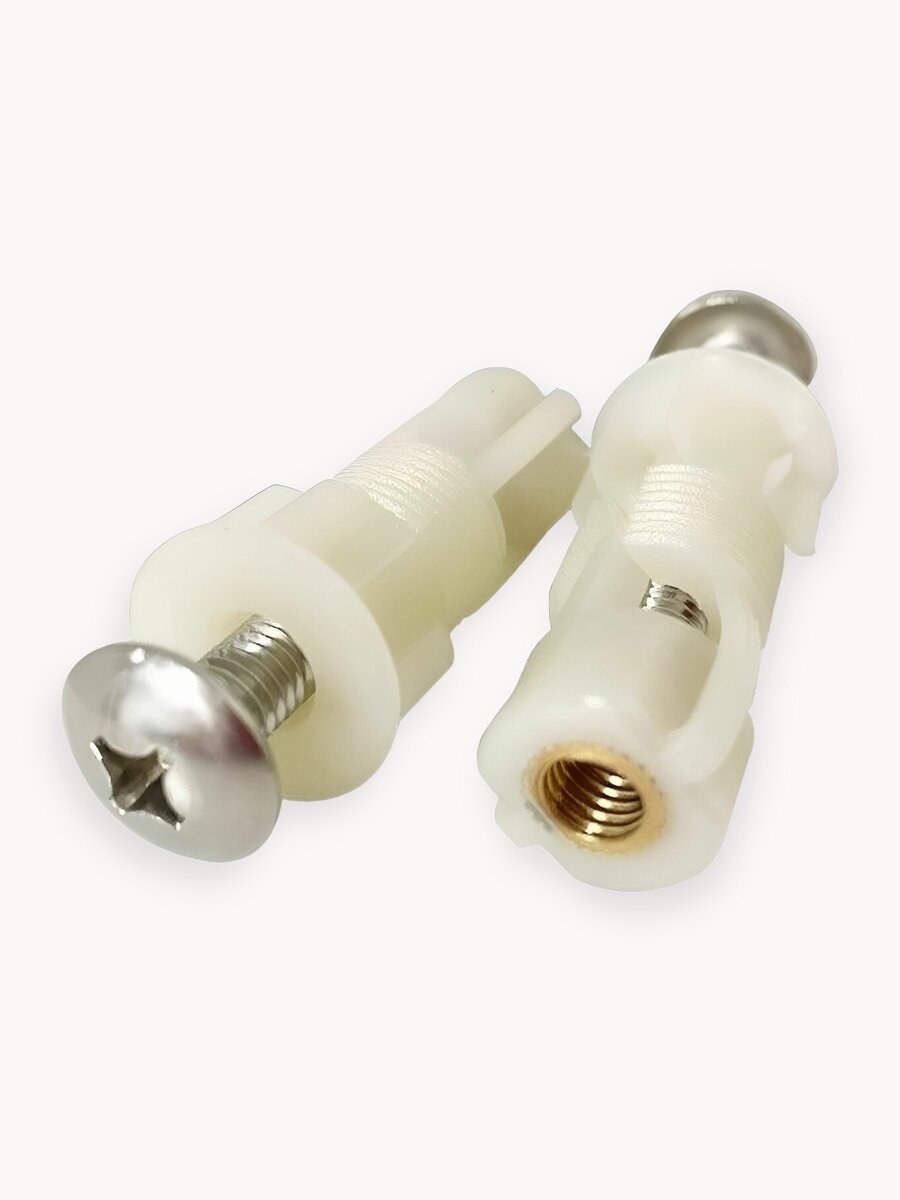 Крепление крышки унитаза универсальное 2 штуки , крепления для крышки-сиденья унитаза универсальные