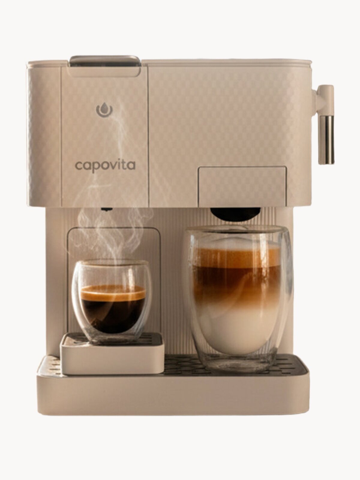 Капсульная кофемашина 2в1 PHANTOM, совместимая с капсулами Nespresso и Dolce Gusto, белая