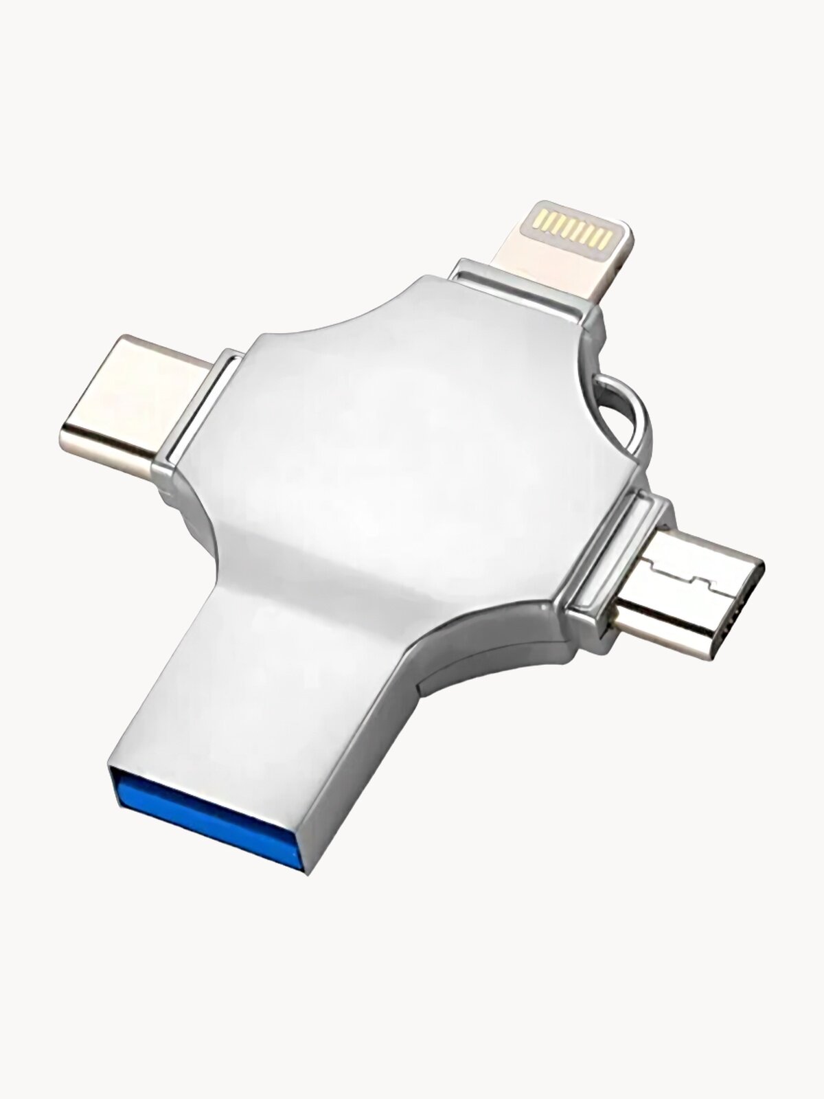 Флешка универсальная 2TB / мультифункциональная для iOS, Android, Windows