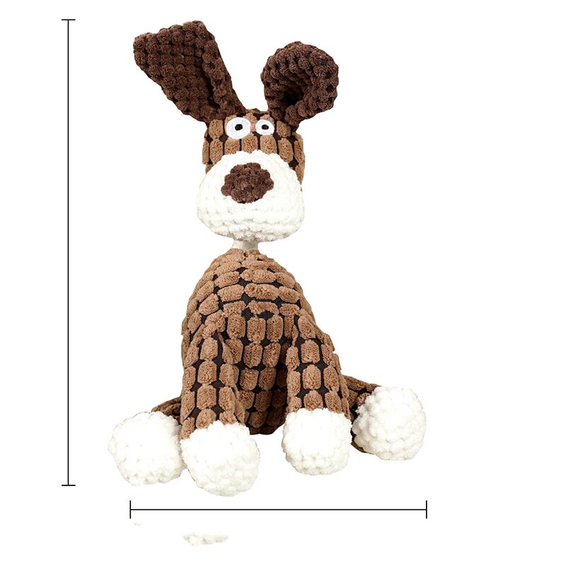 Игрушка из каната для кошек и собак Коричневый, brown