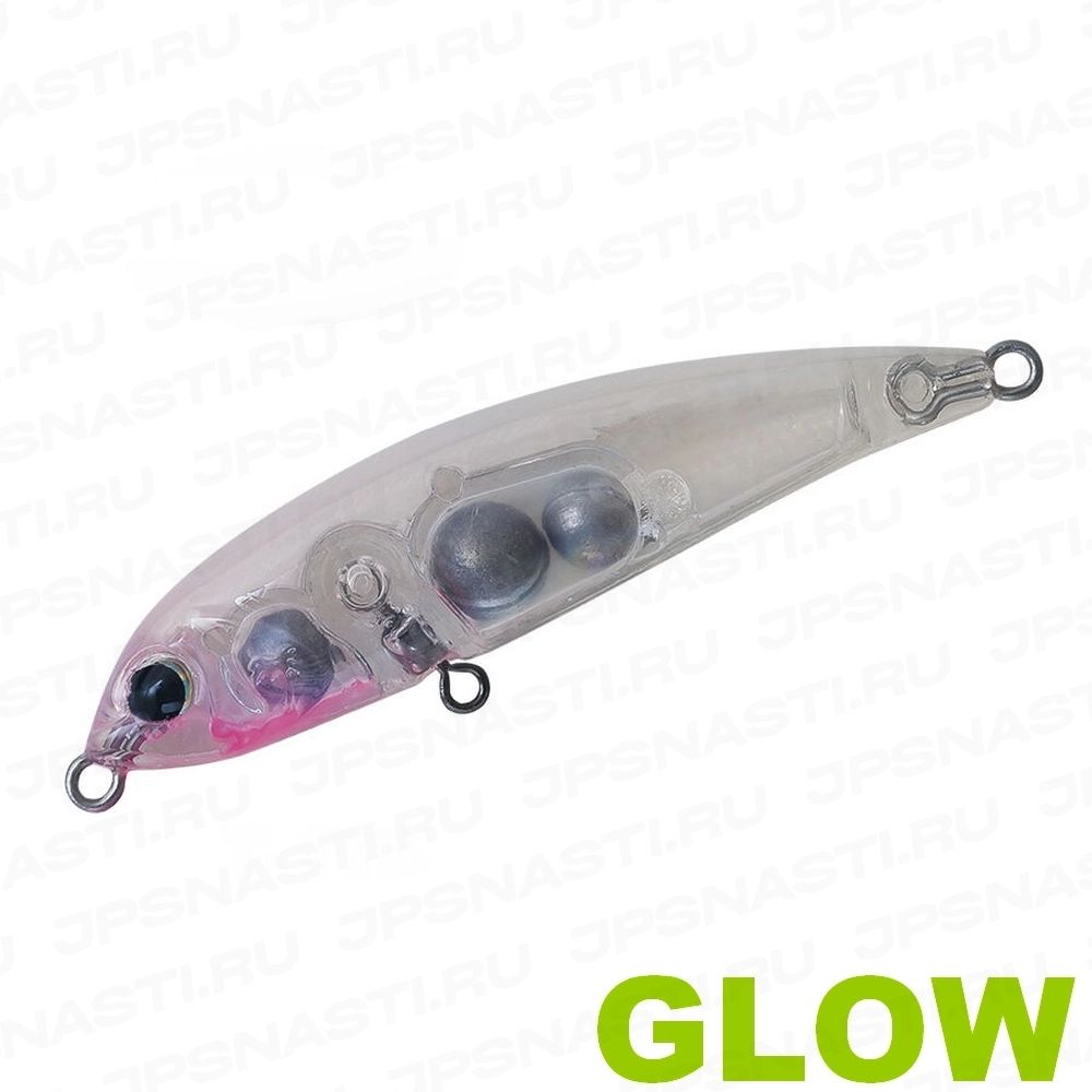 Воблер стик для рыбалки Palms Lipless Degree, 5.3 г, LDG-50S/T-175 GLOW