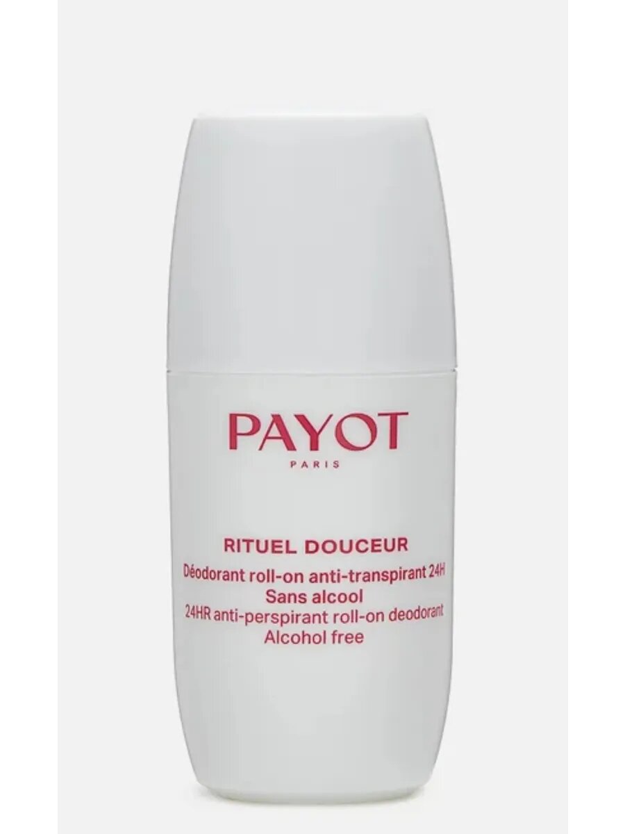 Дезодорант PAYOT "Déodorant Roll-On Anti-Transpirant", защита 24ч, без спирта