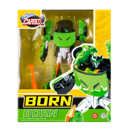 Карбот. Born трансформер 21 см, S2 Hello Carbot 42900