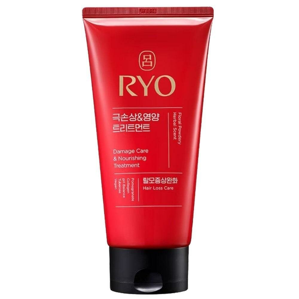 Маска Ryo для волос Damage Care & Nourishing Treatment, питательная, 300мл