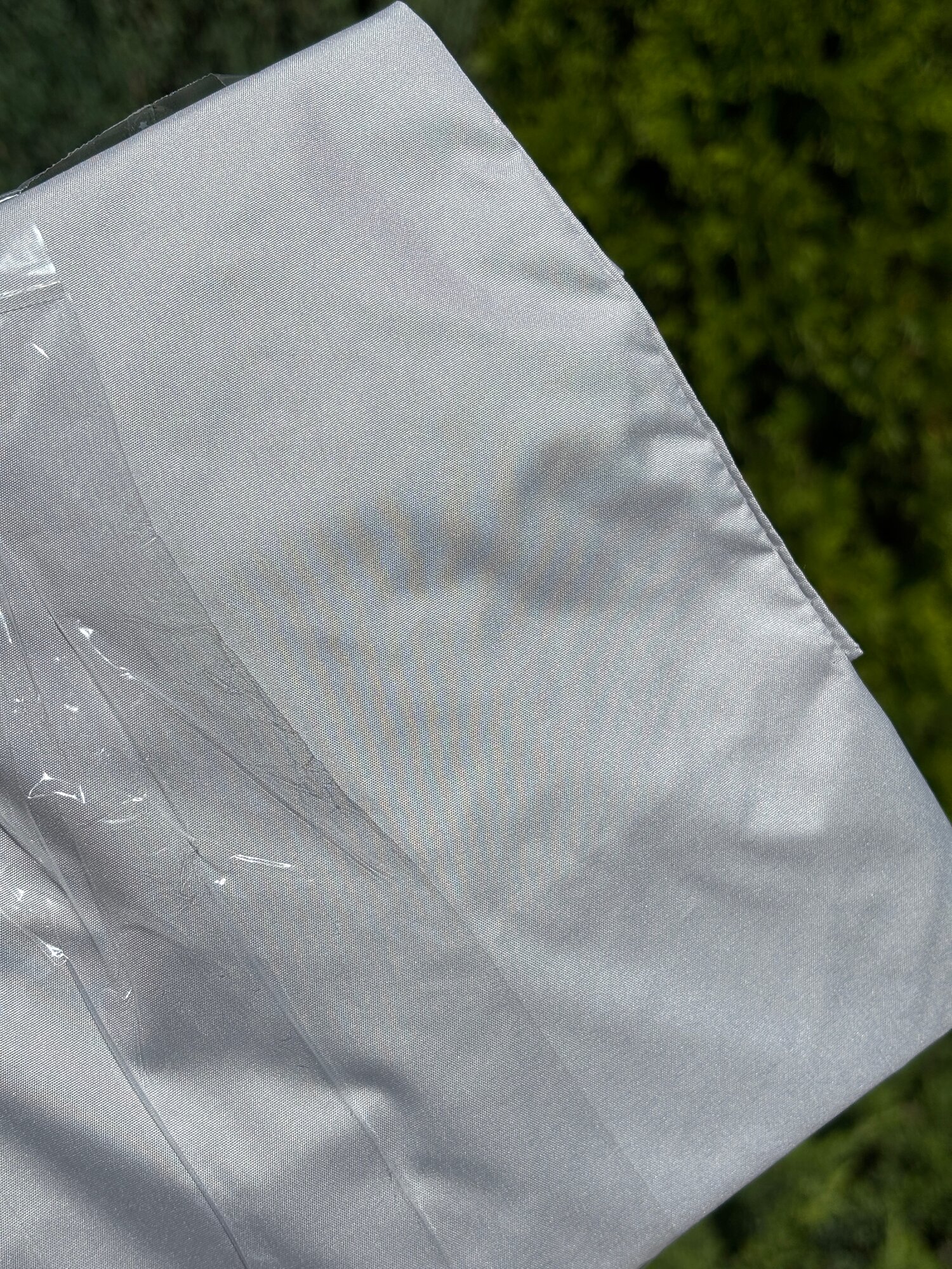 Фартук универсальный светло- серый, регулируемый, размер 42-60