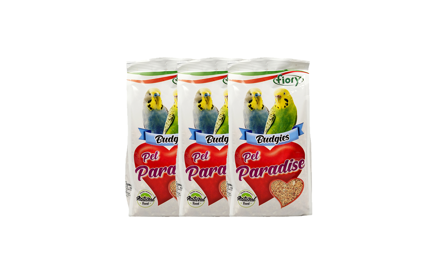 FIORY корм для волнистых попугаев Pet Paradise 1 кг, x 3 шт.