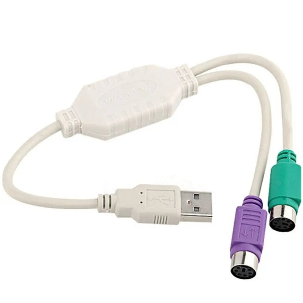 Yumiki USB адаптер PS/2 на два порта