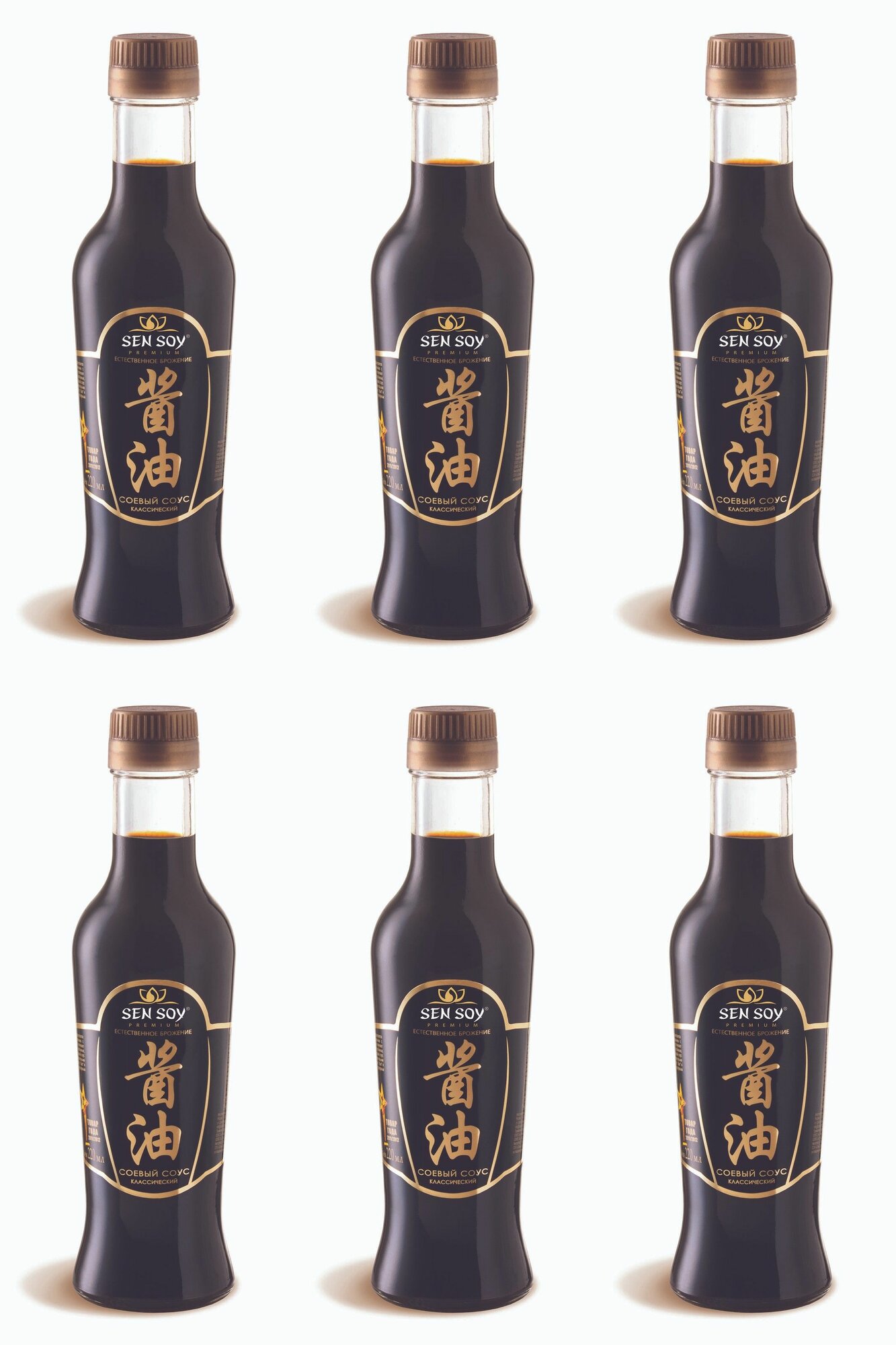 Sen Soy Соус соевый Классический, 250 мл, 6 шт в коробке