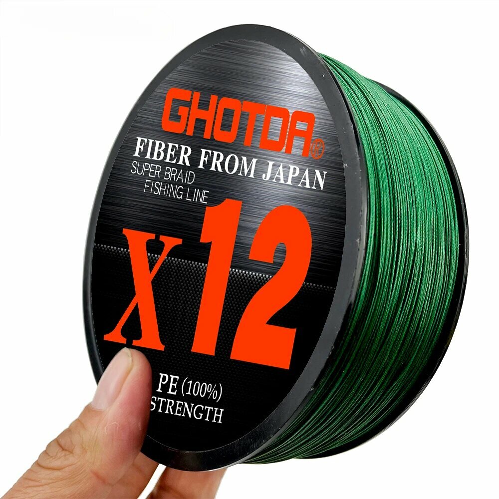Новинка, рыболовная леска X12, ПЭ 12 нитей, шнур, более прочный, для морской рыбы в соленой воде, 25-92 анг. Фунт, спиннинг, очень прочное плетение, 0,14 мм-0,4 мм