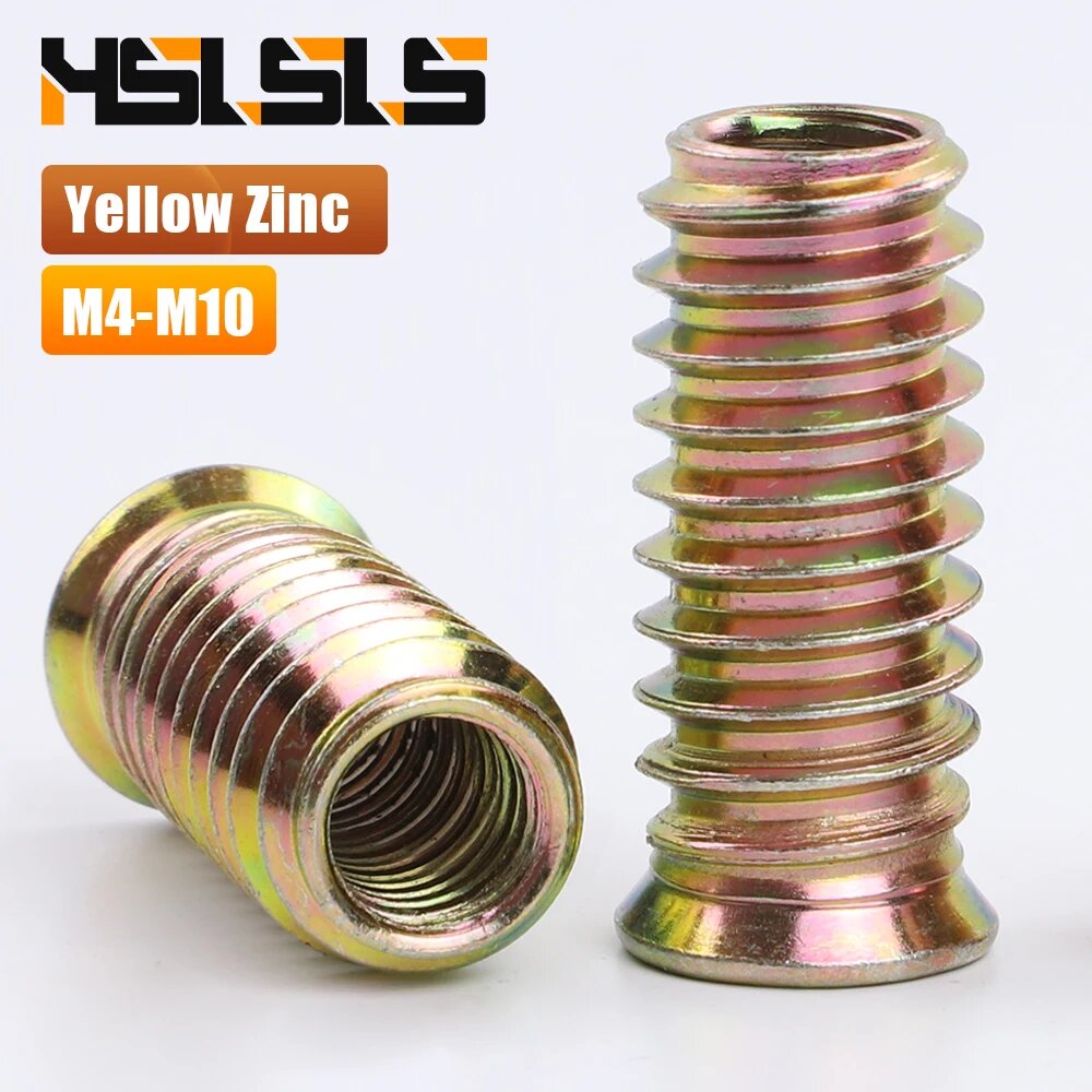 Электронные гайки HSlsls M4 M5 M6 M8 M10 для мебели M8x25mm, 10pcs