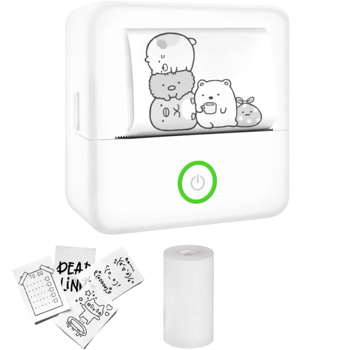 QKX Термопринтер для наклеек Printer Set