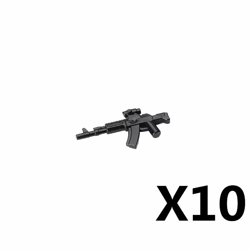 10шт. АК-47, черный, WG313-10PCS