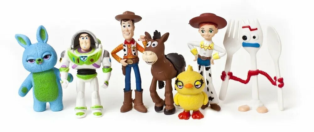 Набор фигурок Toy Story / История игрушек 7шт (4-7см, пакет)