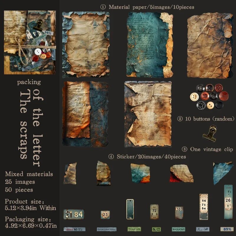 Блокнот JIANWU My Junk Journals Series