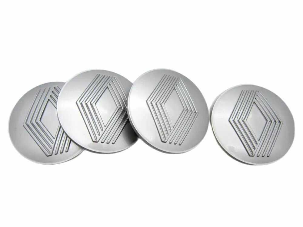 Колпачки заглушки на литые диски Techline Рено, 60/56/10, 4 шт.