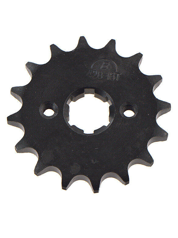 Звезда ведущая 428-16Т для мотоцикла с двигателем 4T 157FMI, 163FML, 165FMM (CG, CB125-250) IRBIS TTR250 TH=20mm MVH