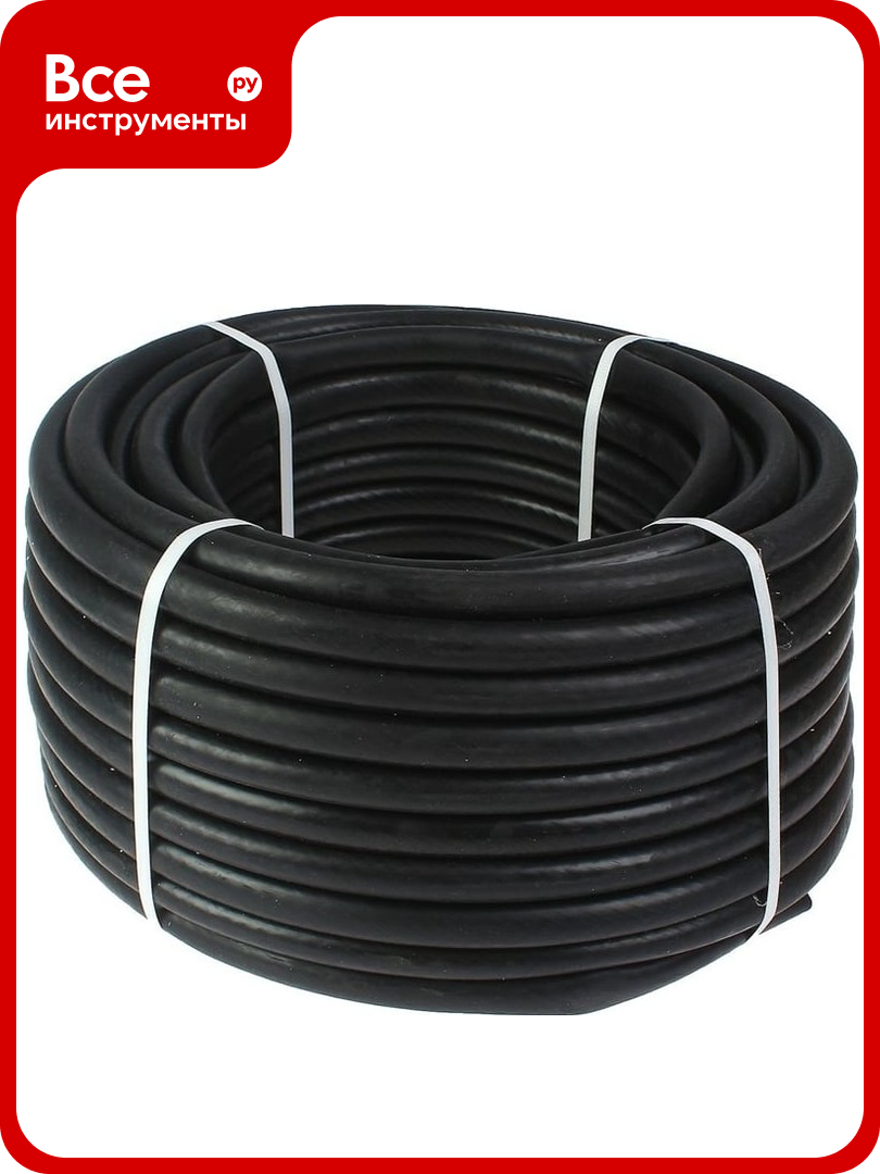 Поливочный шланг РемоКолор Волжский резиновый, армированный, 3,1 мм, D 20 мм, 25 м 66-3-220