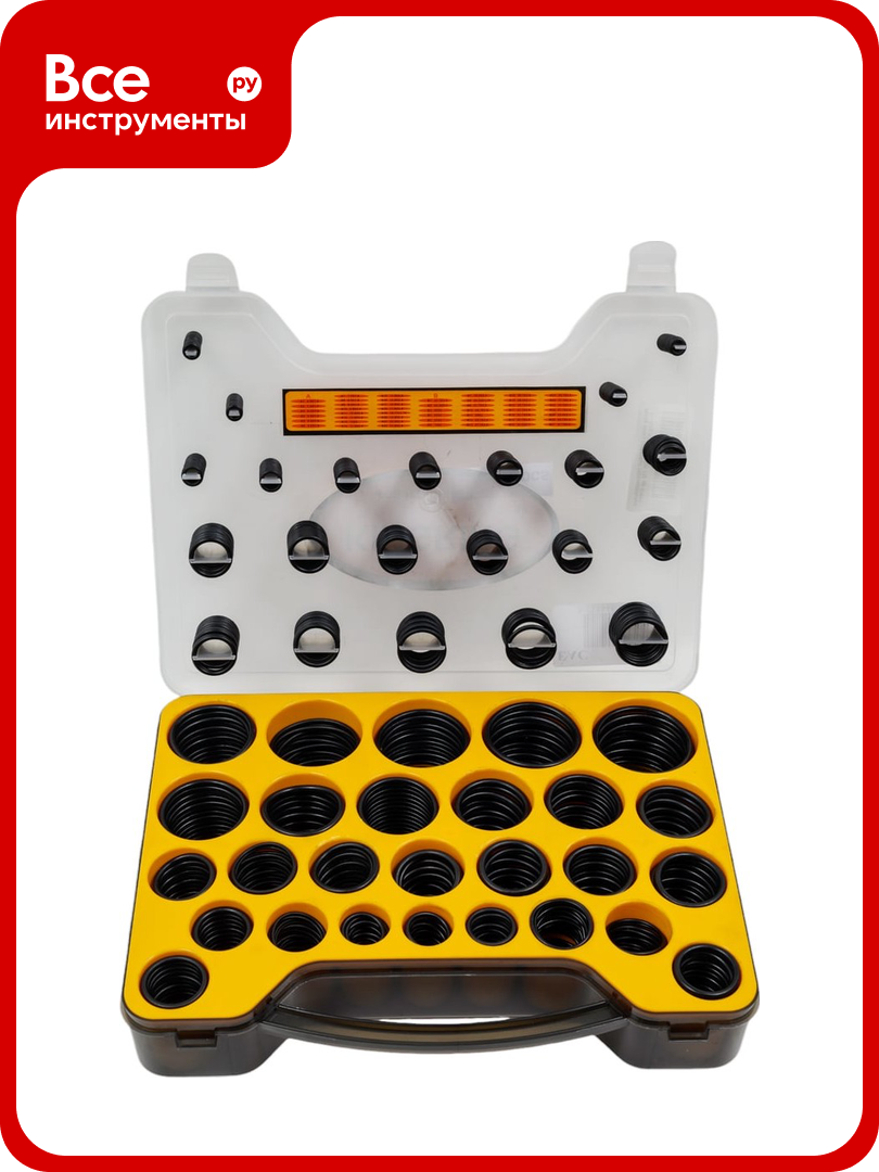 Набор колец резиновых уплотнительных O-Ring NBR90 hitachi 690 шт HIMPT 00-00011094, резиновый, универсальный