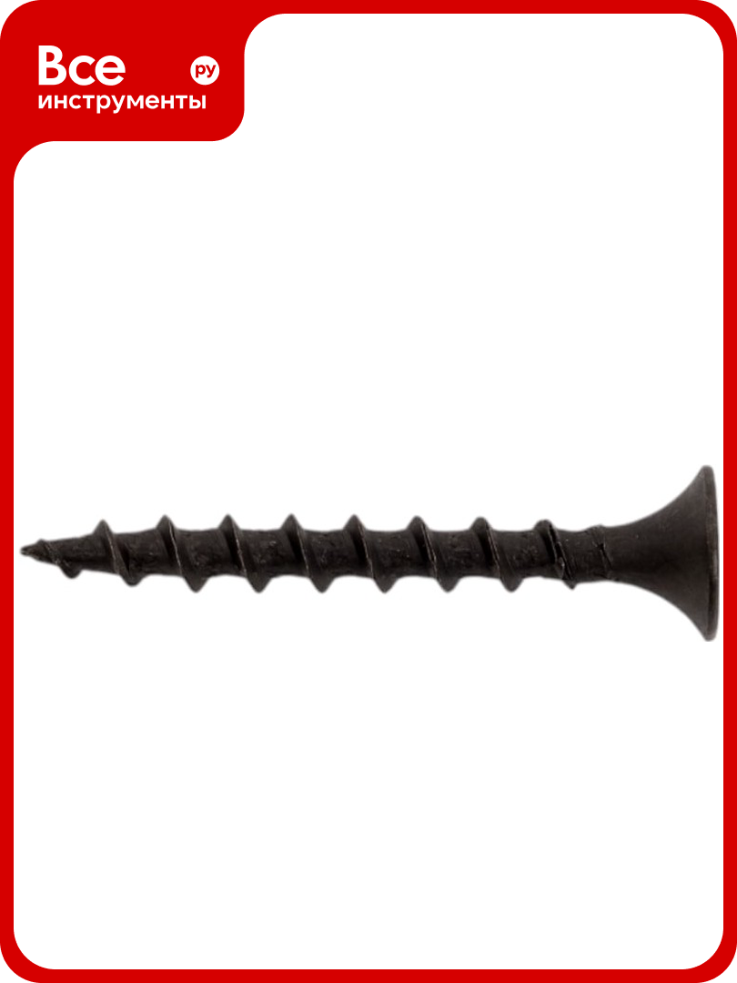 Саморезы гипсокартон/дерево ООО "Тэмпо-Метиз" 3,5х32, 1 кг 649 шт