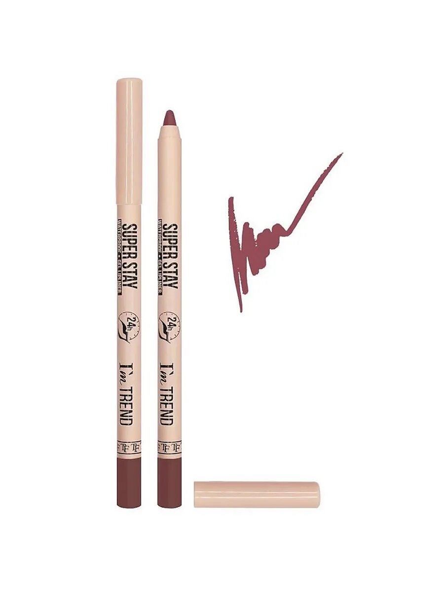 Triumph Карандаш для губ гелевый Super Stay I'm Trend тон 006 холодный нюд