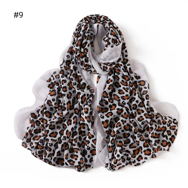 Женские сексуальные леопардовые полосатые шали с бахромой, вискозные шали, шарф, женский шарф высокого качества с принтом, палантин из пашмины, мусульманский хиджаб 180*90 см