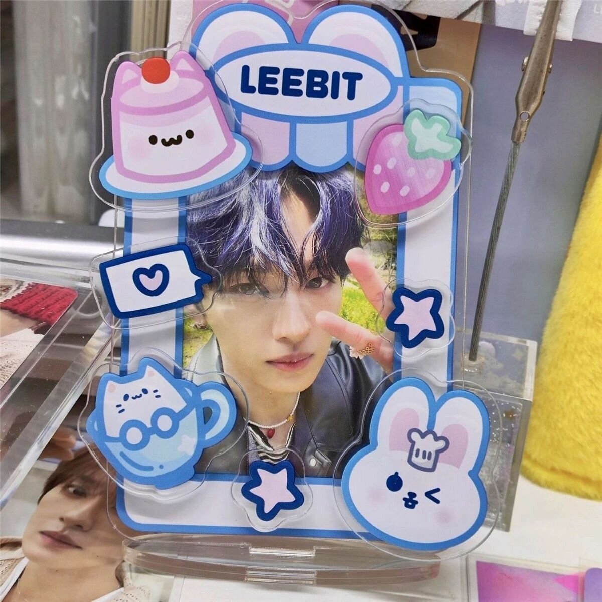 Акриловая фоторамка, стенд для фото, карточки кпоп Stray Kids Стрей кидс.