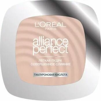 L'Oreal Paris Пудра Alliance Perfect, 2. R/2. C Ванильно-розовый, минеральная пудра для лица матирующая